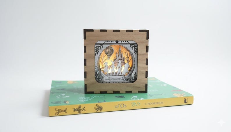 Pride and Prejudice Book Nook Shadow Box, Jane Austen Bookish Gift ...