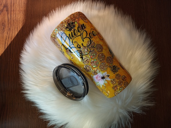 Honeycomb Tumbler Queen Bee Tumbler Bee Kind Beehive Peek A - Etsy