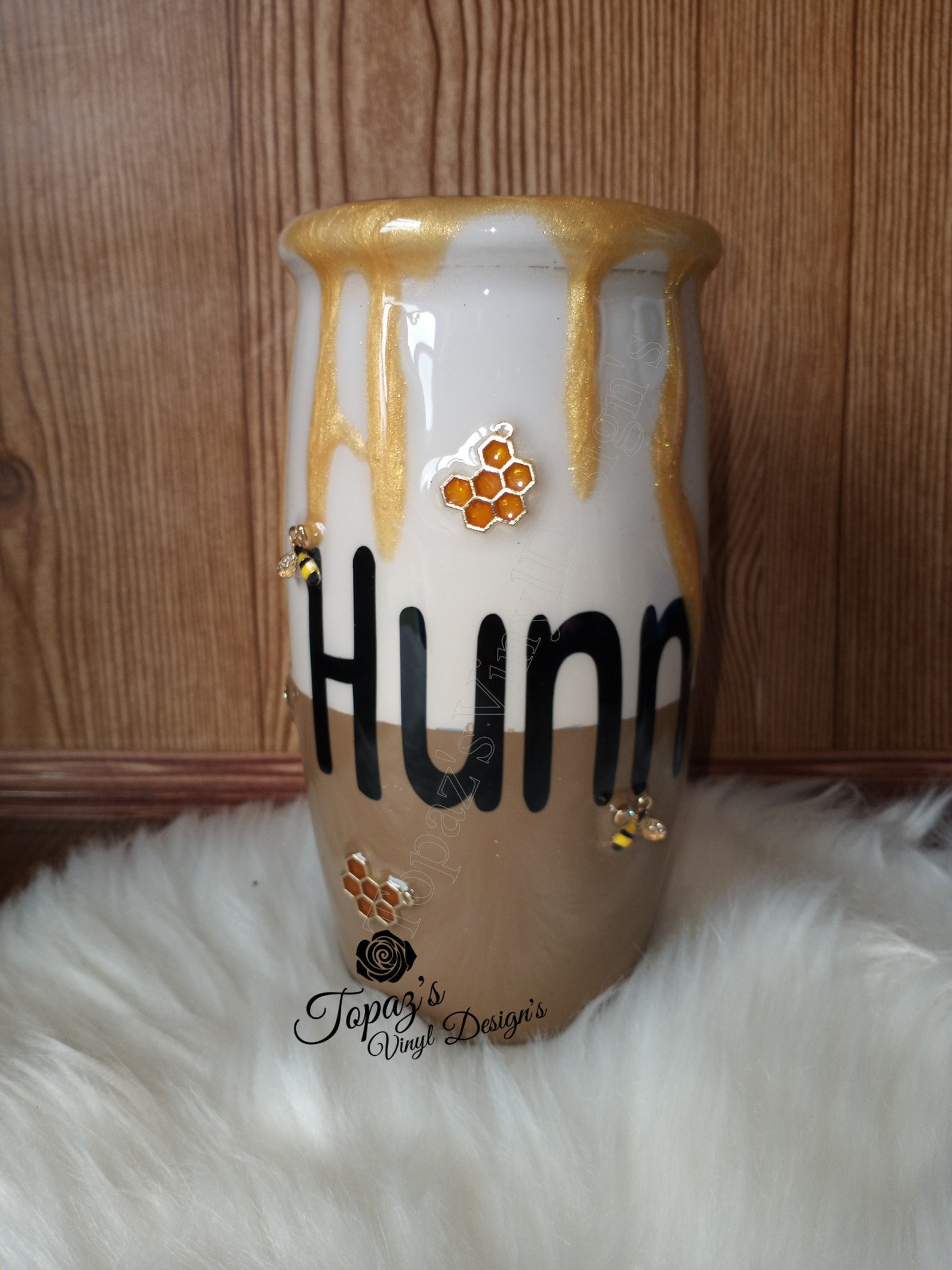 Honey Pot Tumbler/ Queen Bee Mug/ Coffee Mug/ Custom Tumbler/ Tumbler ...