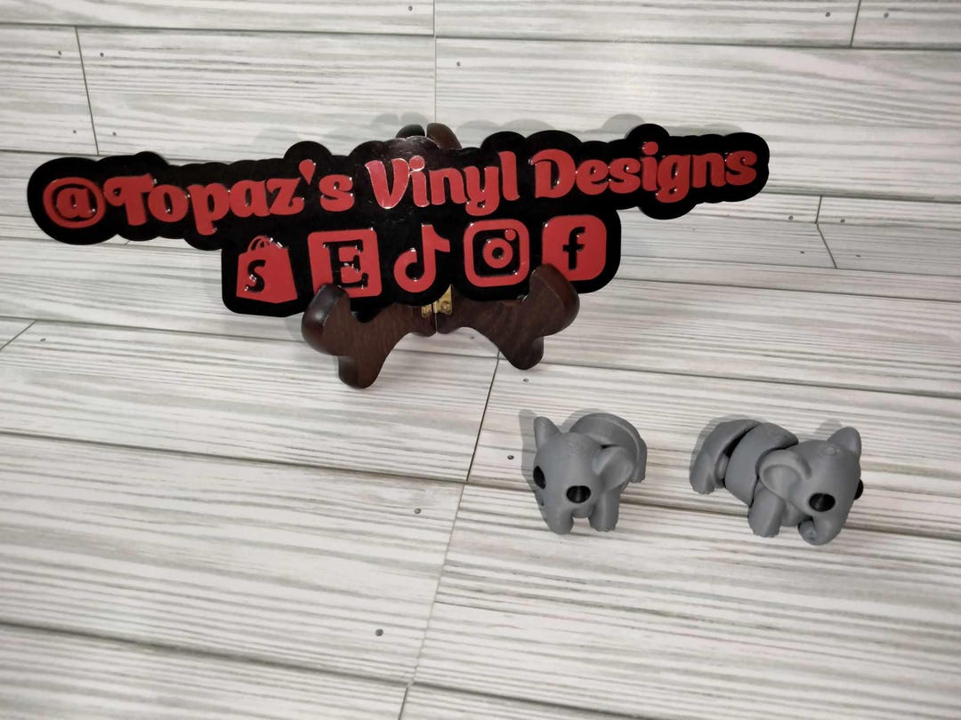 3D Pig Flexi Fidget Toy: Articulated Sensory Desk Toy - Etsy