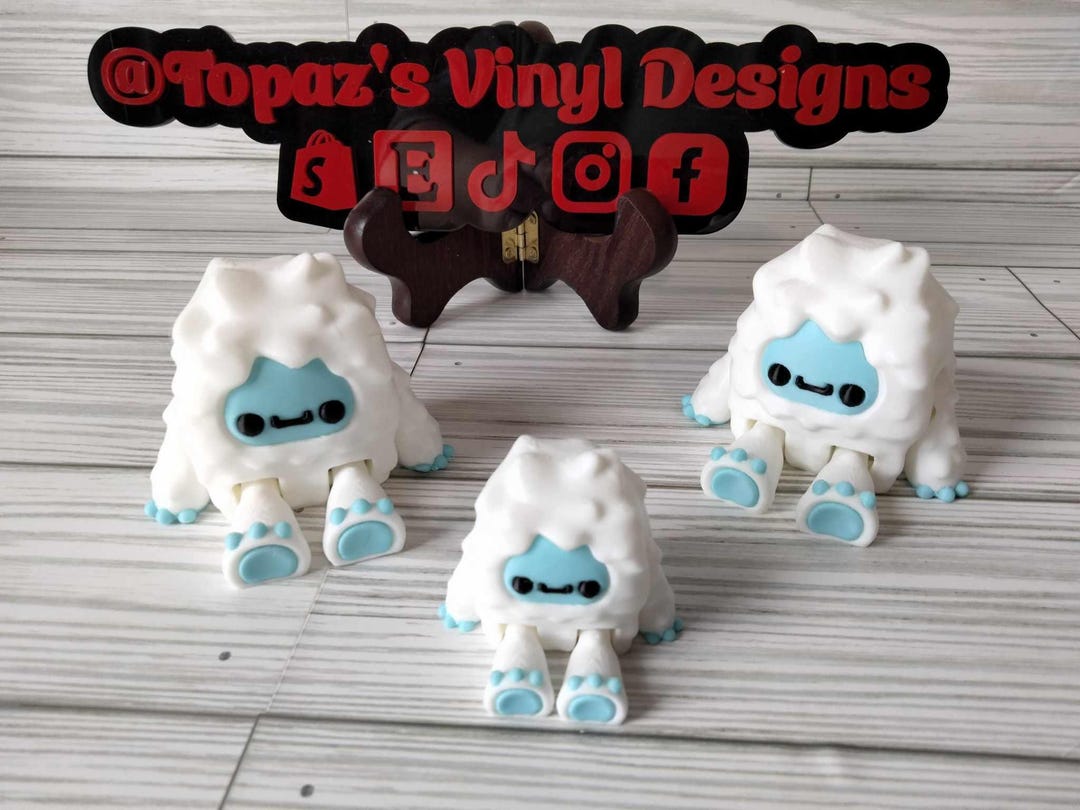 3D Prints/ Flexi Toys/ Animals/ Mini Flexi Animal Fidget/ Articulated ...