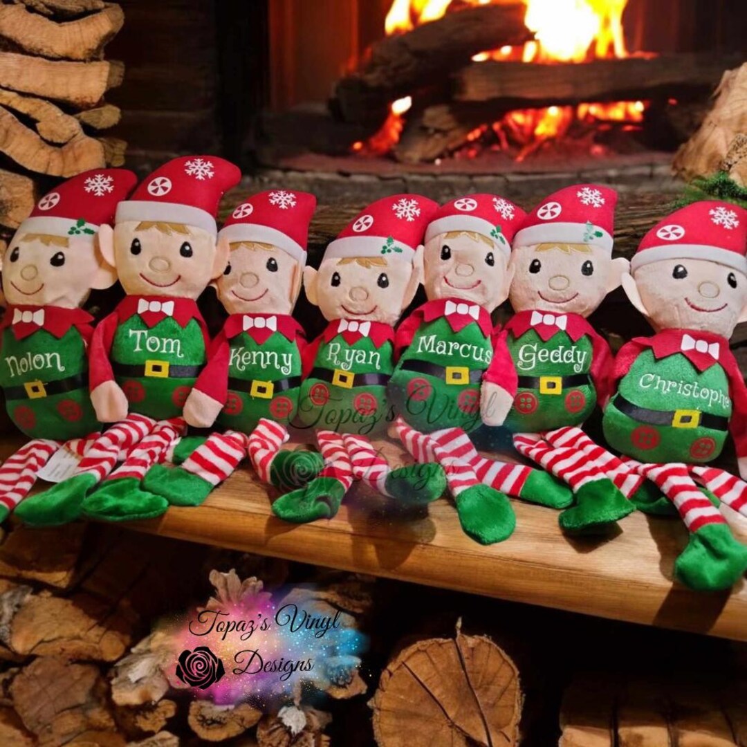 Personalized Christmas Elf Plush: Custom Name, Elf Adoption - Etsy