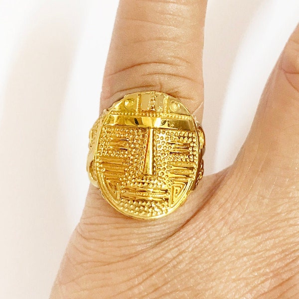 Aztec Ring - Etsy