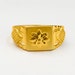 Fine Jewelry 14K, 18K, 22K Real Solid Yellow Gold Ring, Hallmark ...