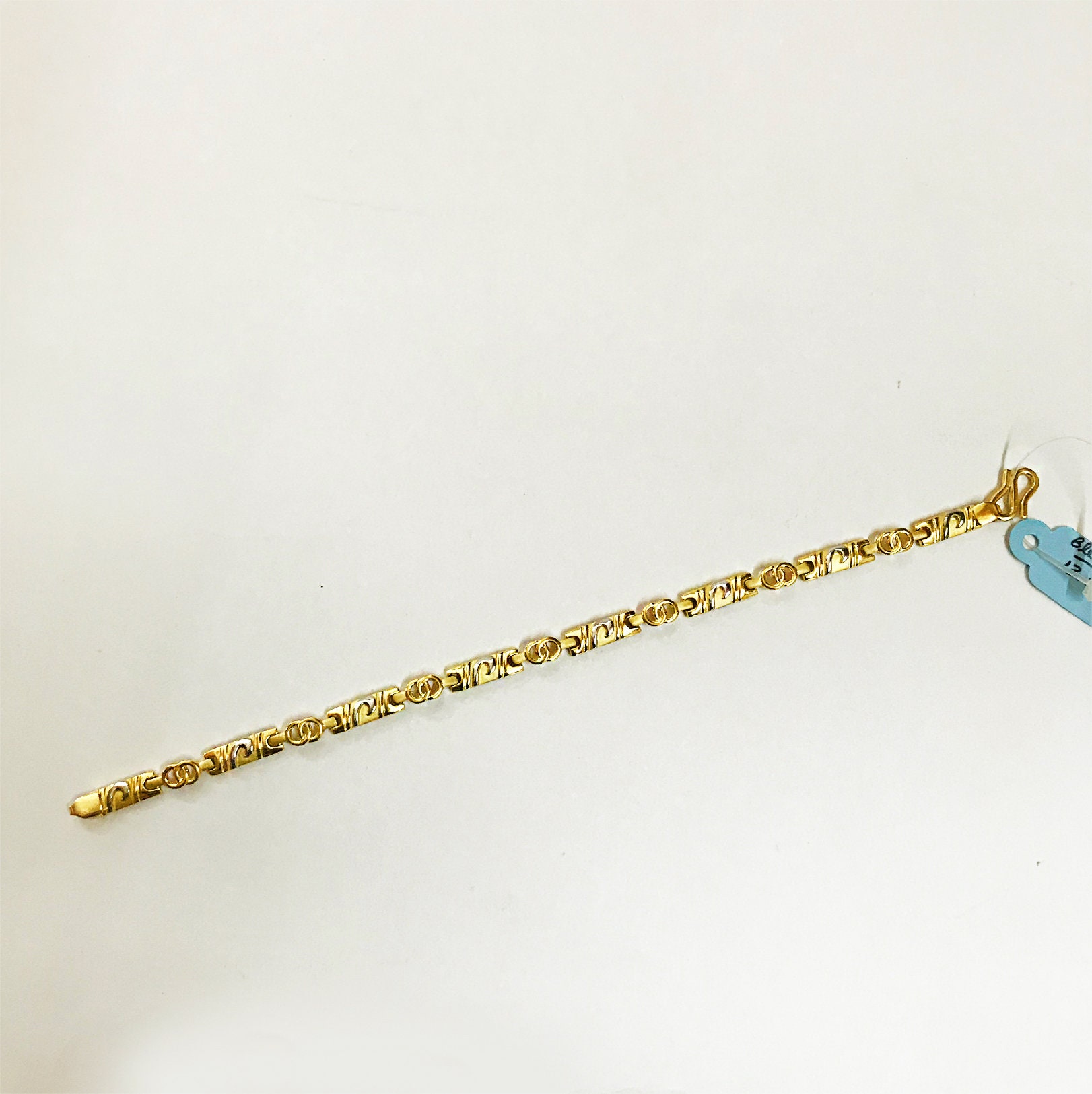 18kt 22kt Hallmark Stamped Real Solid Yellow Gold 2 Tone - Etsy