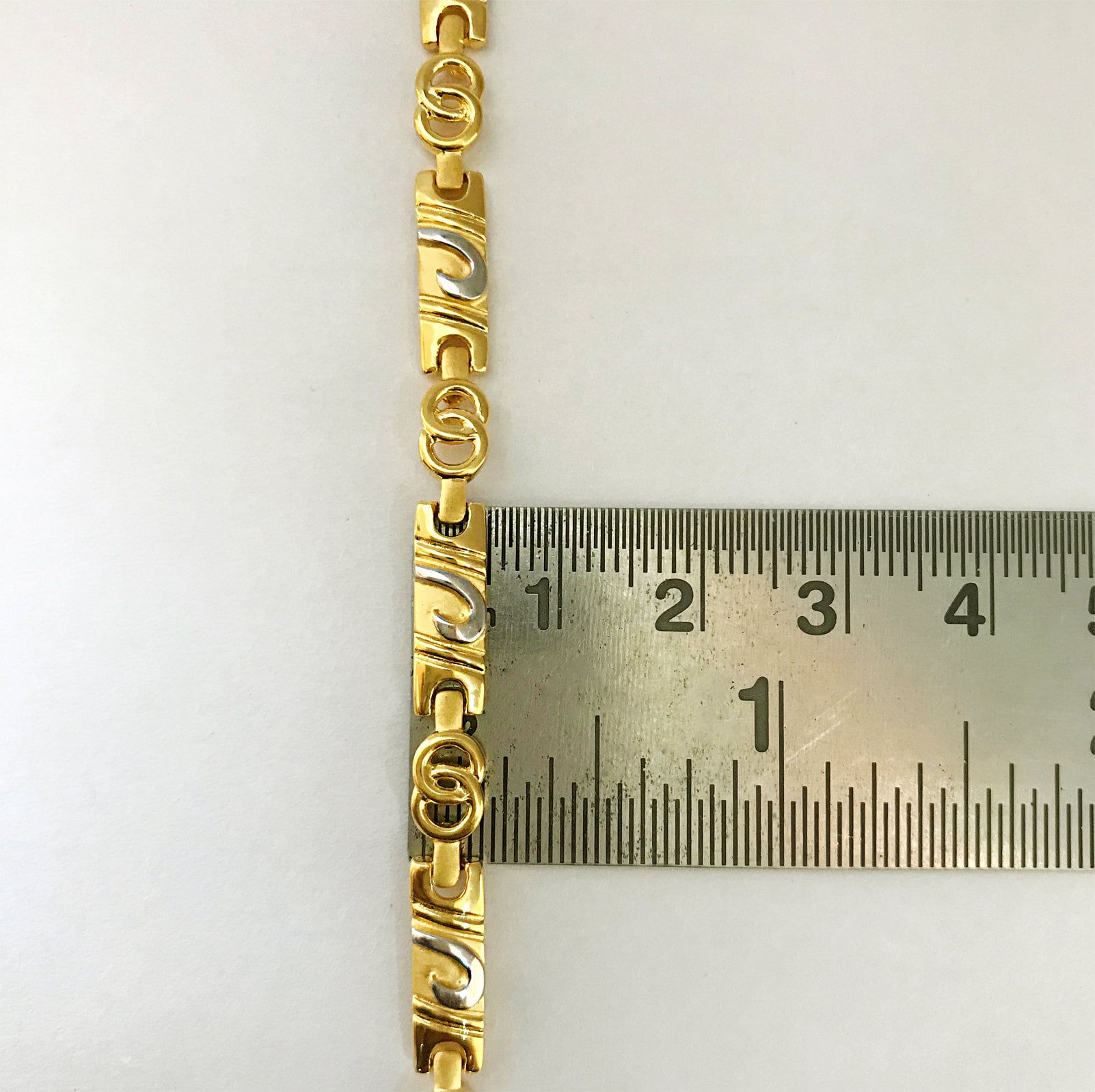 18kt 22kt Hallmark Stamped Real Solid Yellow Gold 2 Tone - Etsy