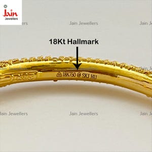 18 Kt Genuine Authentic Hallmark Stamped Real Solid Yellow Gold DUBAI ...
