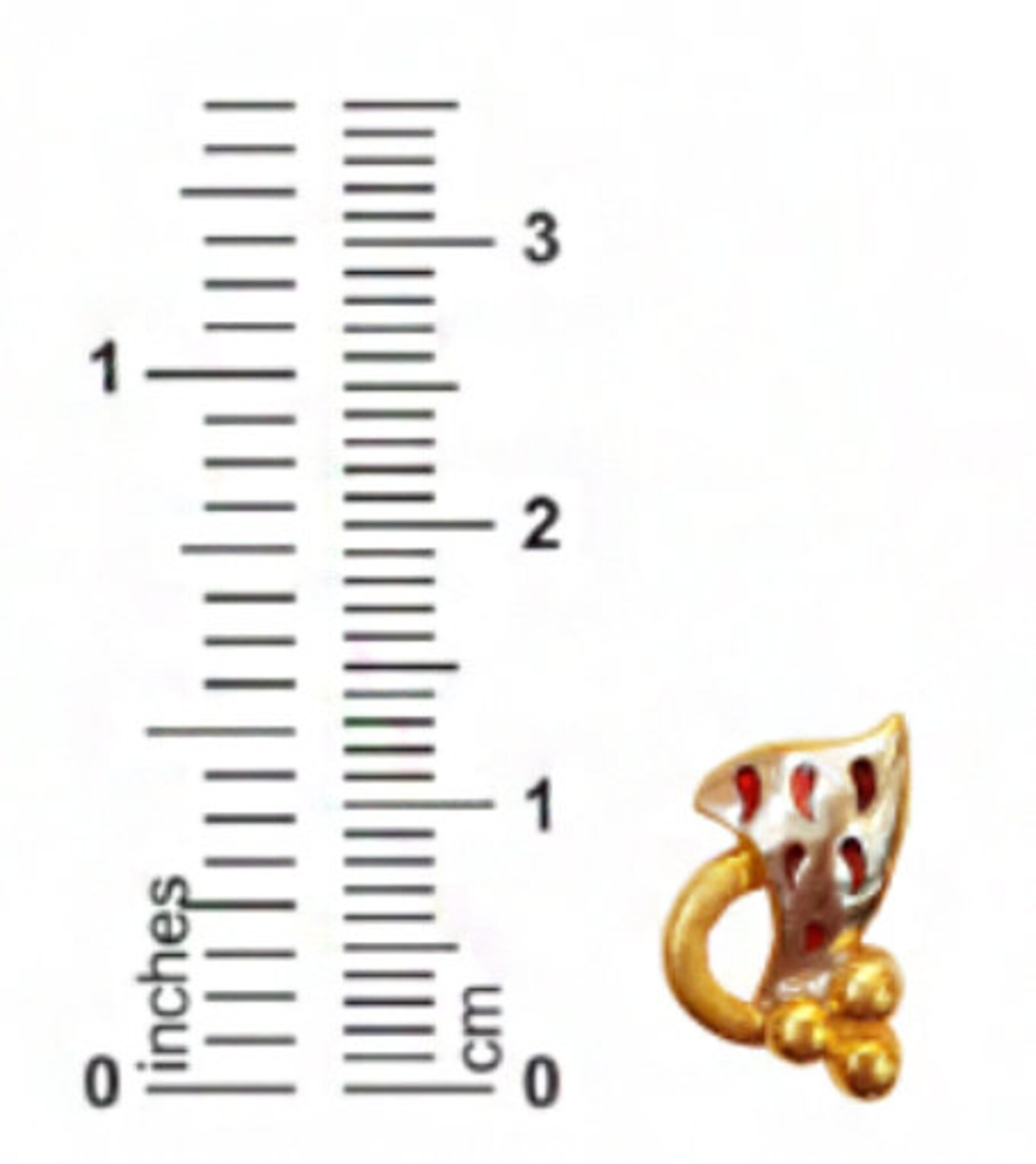 Fine Jewelry 18 Kt Hallmark Certified Real Solid Yellow Gold Handmade ...