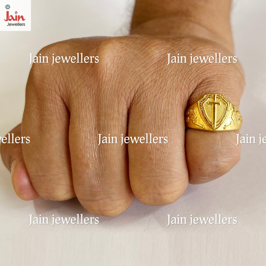 2 gram gold ring for gents store
