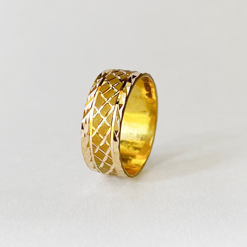 18kt 22kt Real Solid Yellow Gold Hallmark Certified Handmade - Etsy