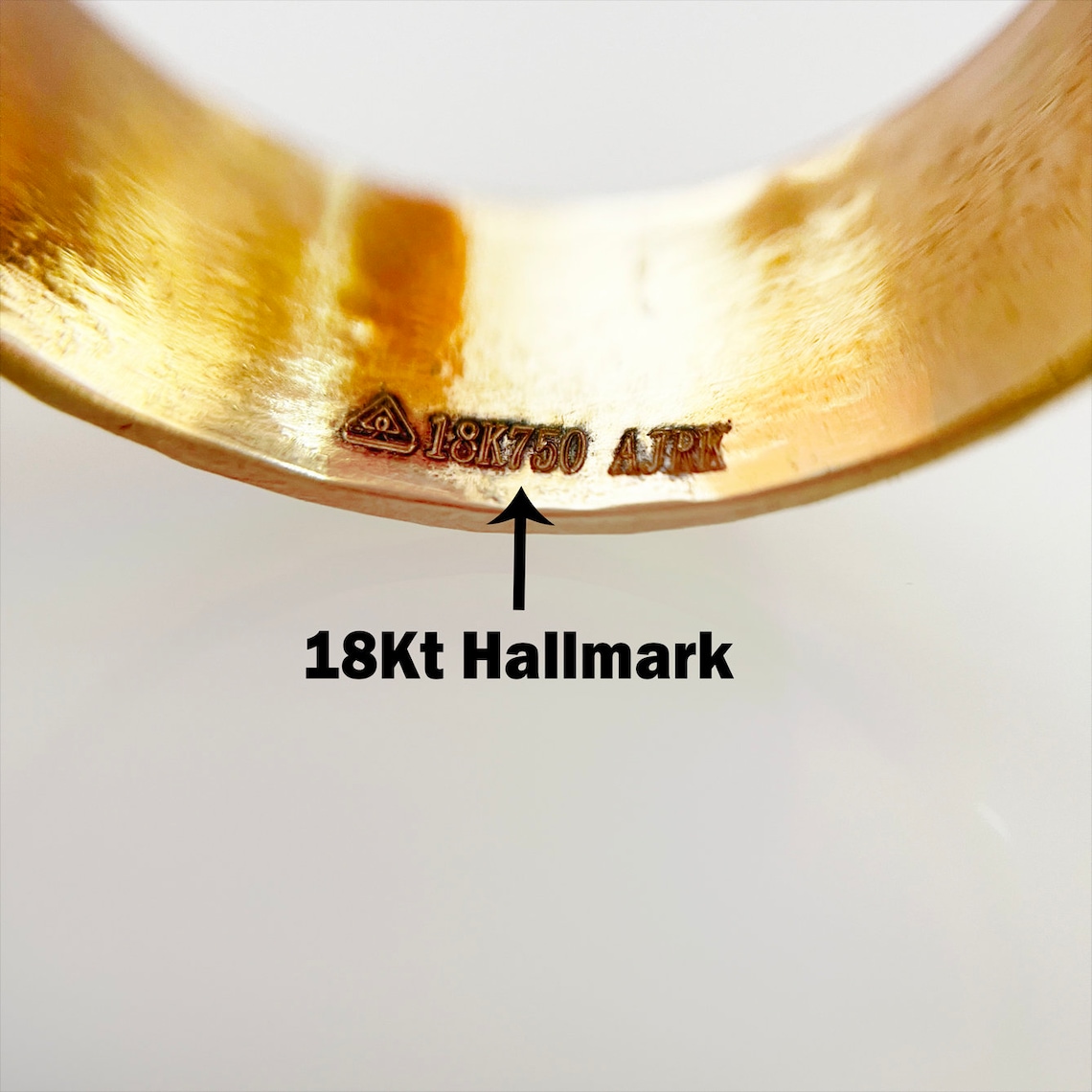 18kt 22kt Real Solid Yellow Gold Hallmark Certified Handmade - Etsy