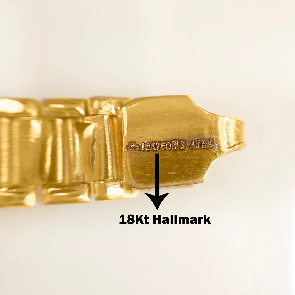 18kt 22kt Hallmark Stamped Real Solid Yellow Gold Curb Cuban - Etsy