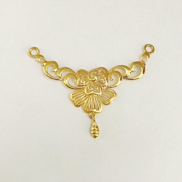 Double Loop Pendant - Etsy