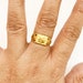 Fine Jewelry 14K, 18K, 22K Real Solid Yellow Gold Ring, Hallmark ...