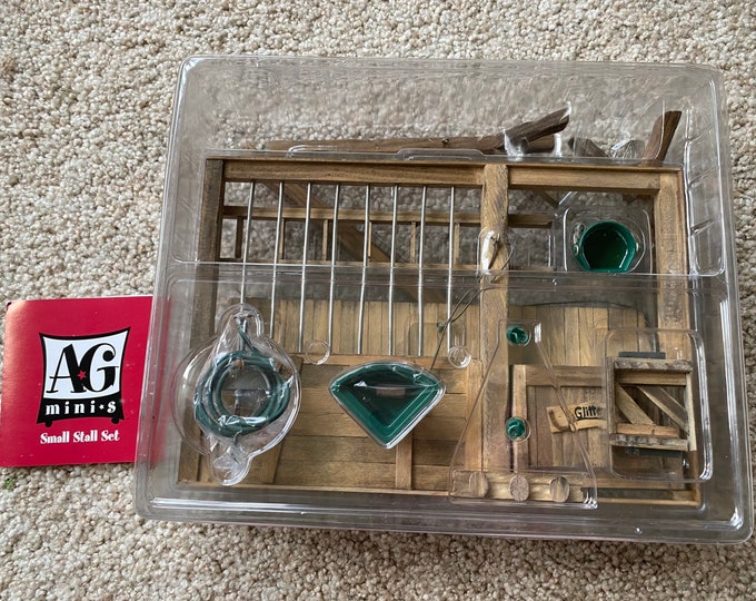 American Girl AG Minis Illuma Room Horse Stable Small Stall Items - Etsy