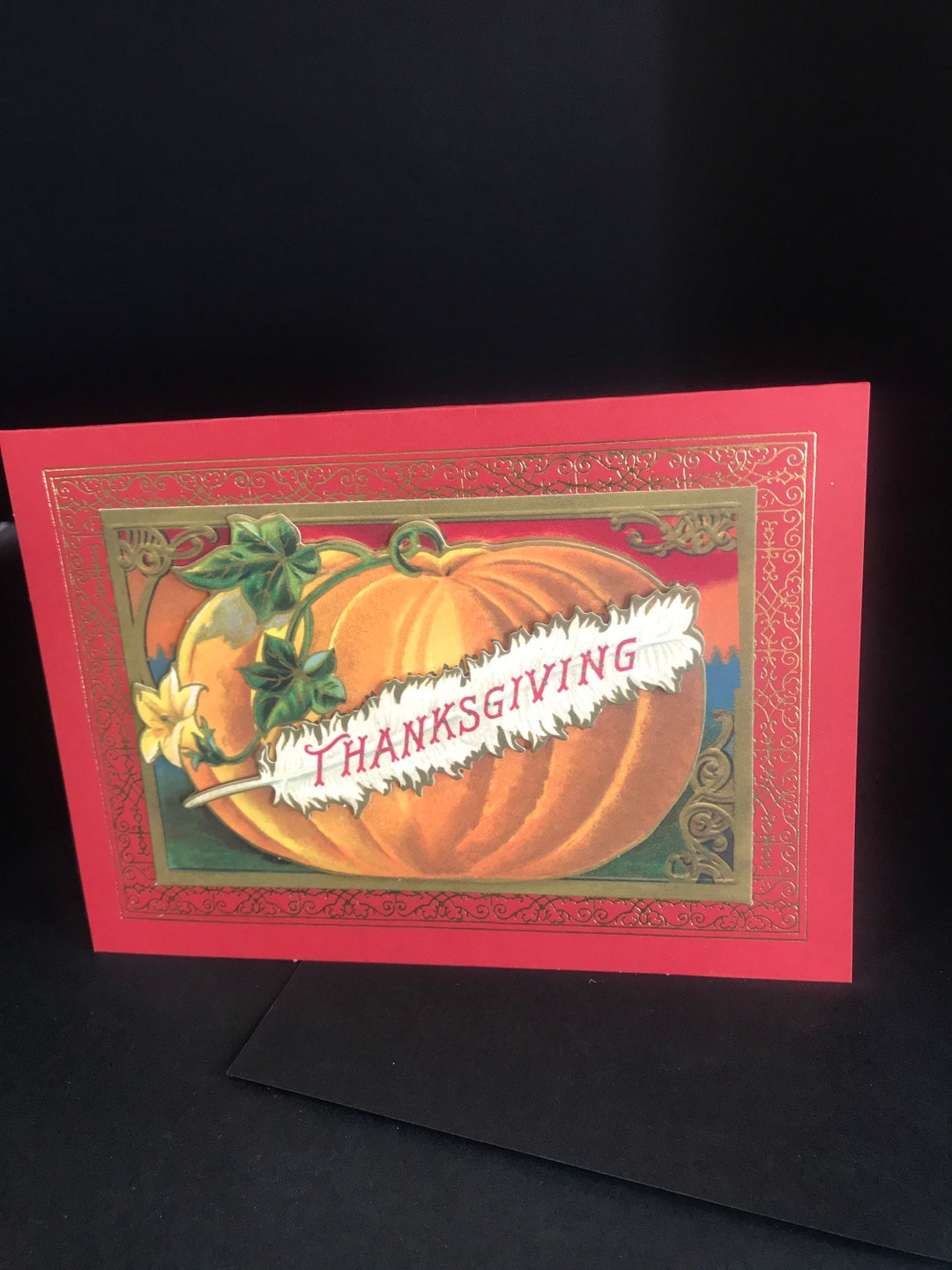 Beautiful Handmade Layered 3D Thanksgiving Card - Etsy
