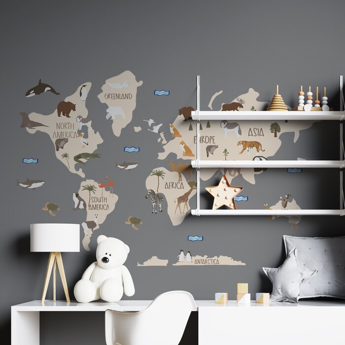 Kids Wall Stickers - Etsy UK