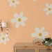 Daisy Wall Mural, Wild Flowers, Nursery Decor, Kids Wallpaper, Daisy ...