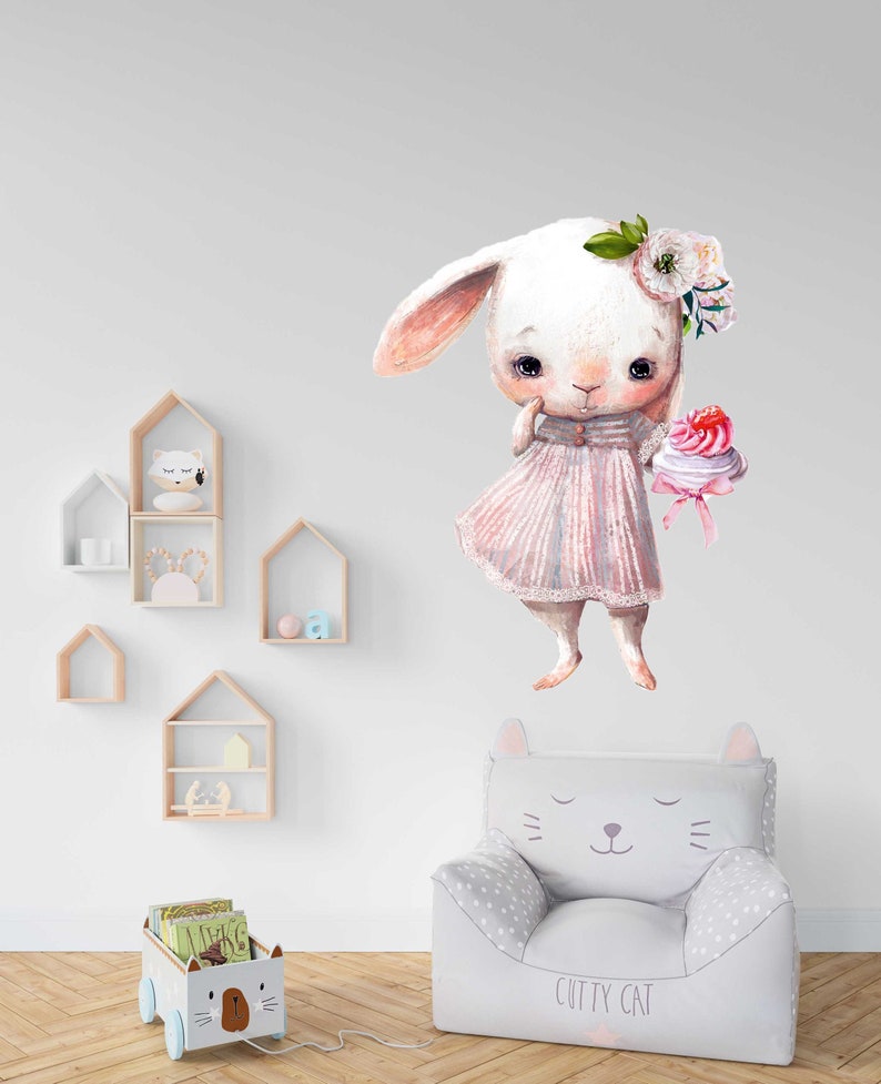 Girls Wall Stickers Children's Wall Stickers Kids Wall - Etsy