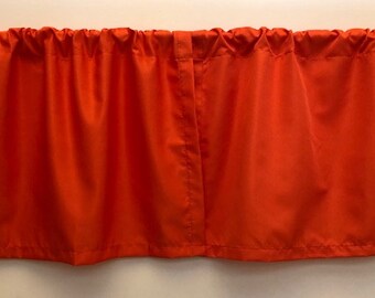 Basement Window Curtain Set With Tension Rod White - Etsy