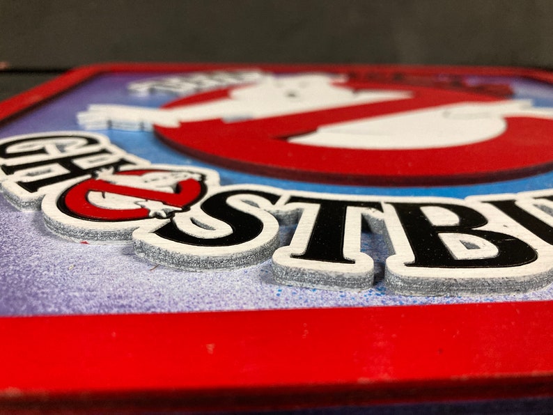 Retro 80’s Animation“the Real Ghostbusters” Inspired Wood Sign. - Etsy