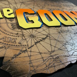 The Goonies Retro Inspired Wood Sign - Etsy