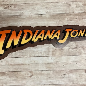 Retro Indiana Jones Inspired Wood Sign - Etsy