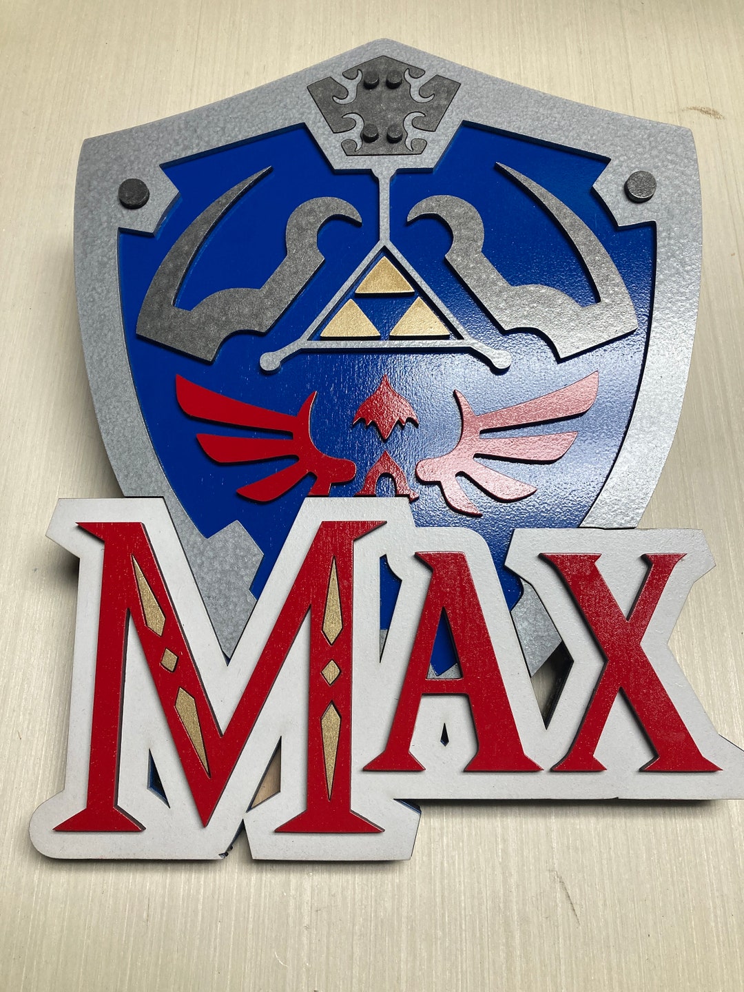 Legend of Zelda Inspired Hylian Shield Door Sign. - Etsy