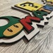 Super Mario Brothers Inspired Kids Name Door Sign - Etsy