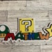 Super Mario Brothers Inspired Kids Name Door Sign - Etsy