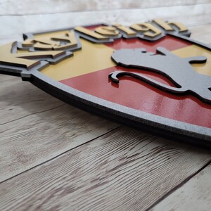 Wizarding World Gryffindor Inspired House Crest Door Sign - Etsy