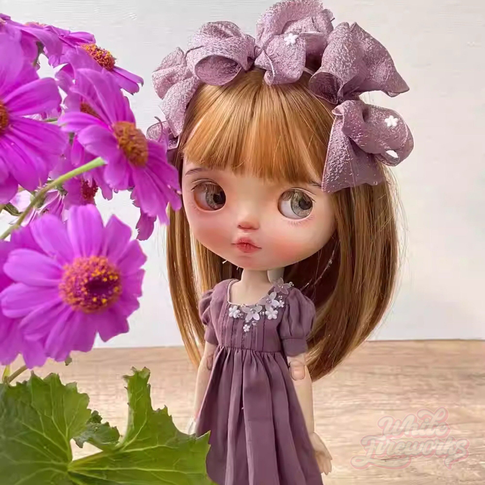 Vintage Purple Blythe Dress, Blythe Dress Two-piece Set, Blythe Dress ...