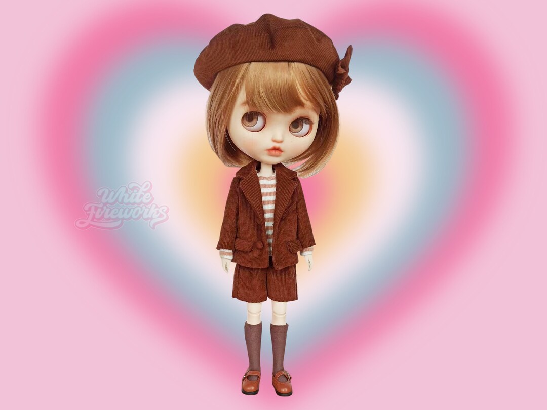 Blythe Vintage Style Set Blythe Clothes Neo Blythe Coat for - Etsy