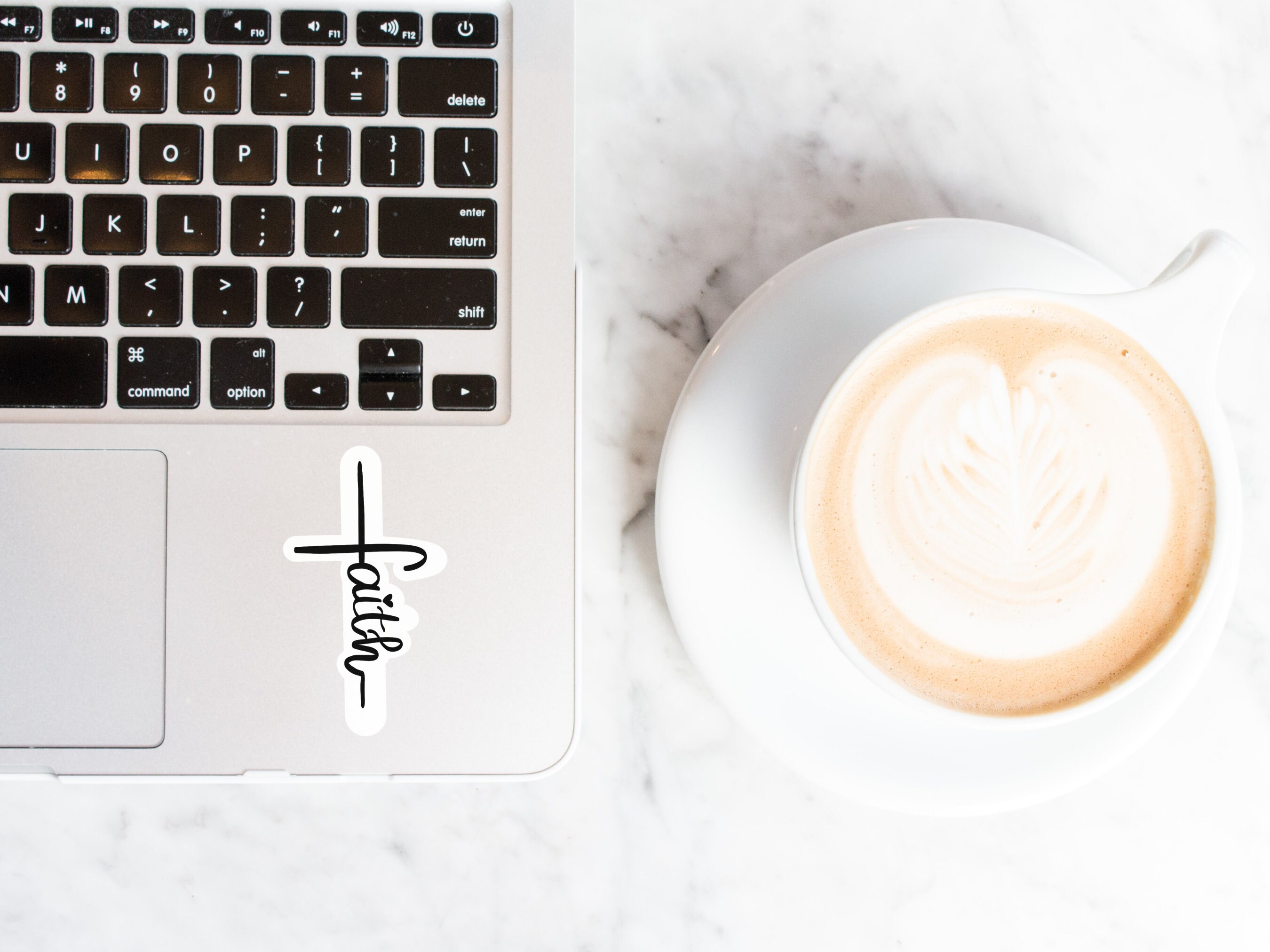 Faith Cross Vinyl Sticker Bible Sticker Waterproof Sticker - Etsy