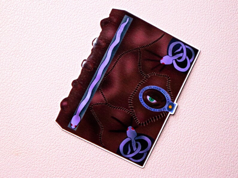 Hocus Pocus Spell Book Decal Halloween Sticker Laptop - Etsy