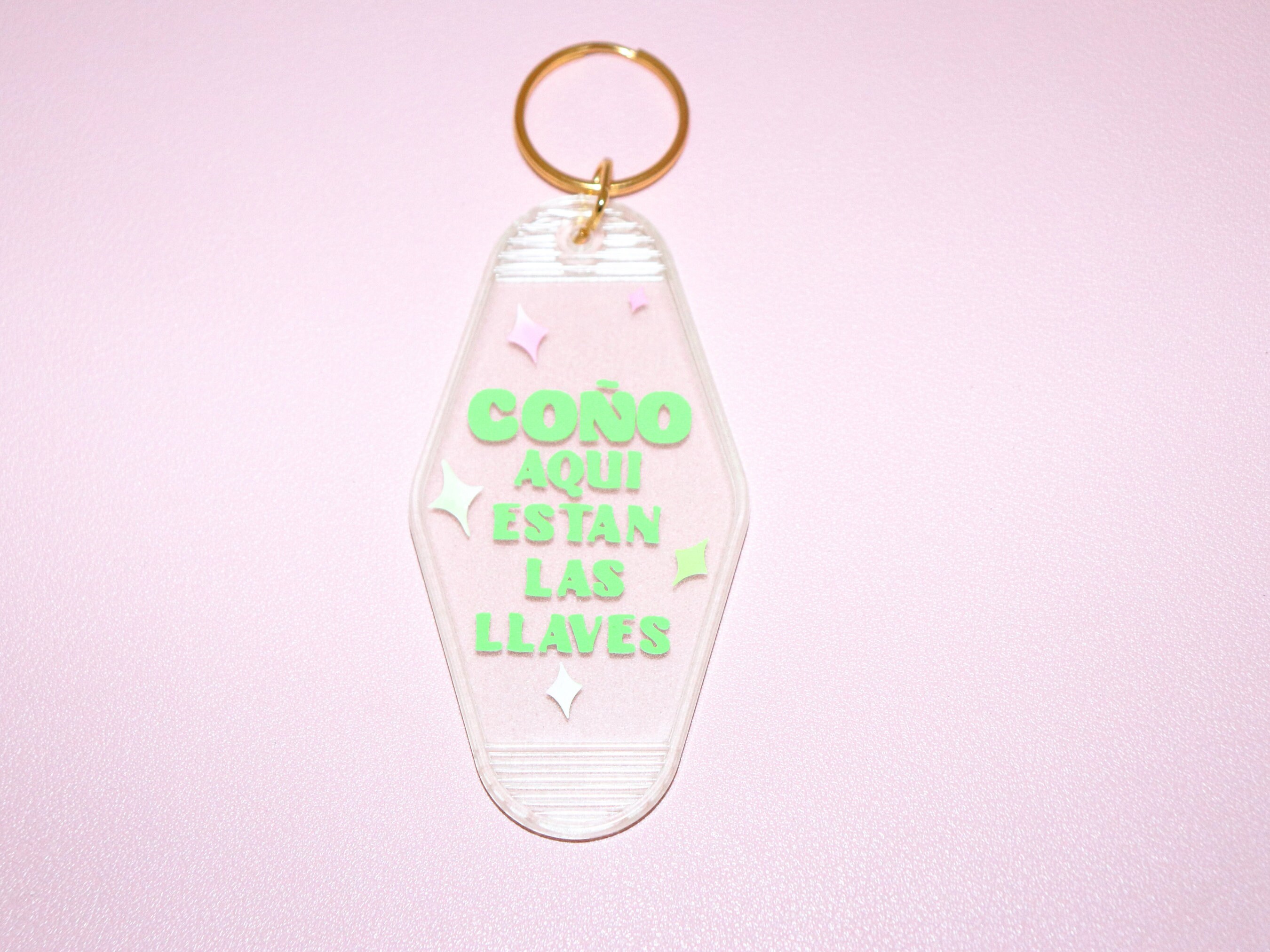 Cono Motel Keychain - Latinx - Vintage - Funny Gift - Spanish Keychain ...