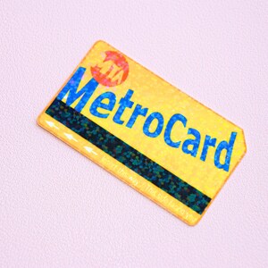 NYC Metro Card Sticker - Waterproof - New Yorker Sticker - Big Apple ...