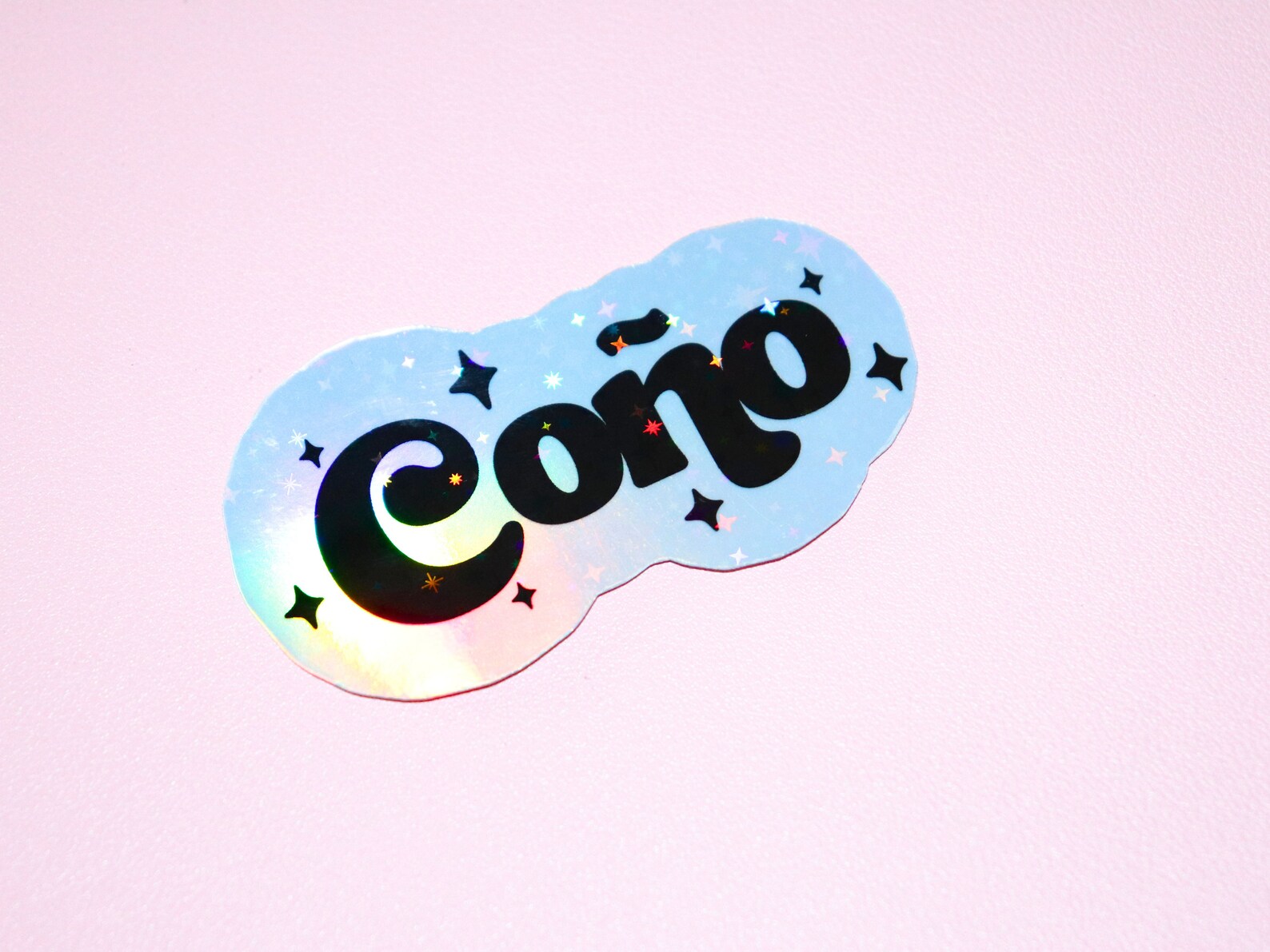 Coño Holographic Sticker - Funny Spanish Sticker - Puerto Rico Stickers ...