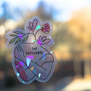 Soy Suficiente Sticker - I Am Enough Spanish - Latino Mexican - Spanish ...
