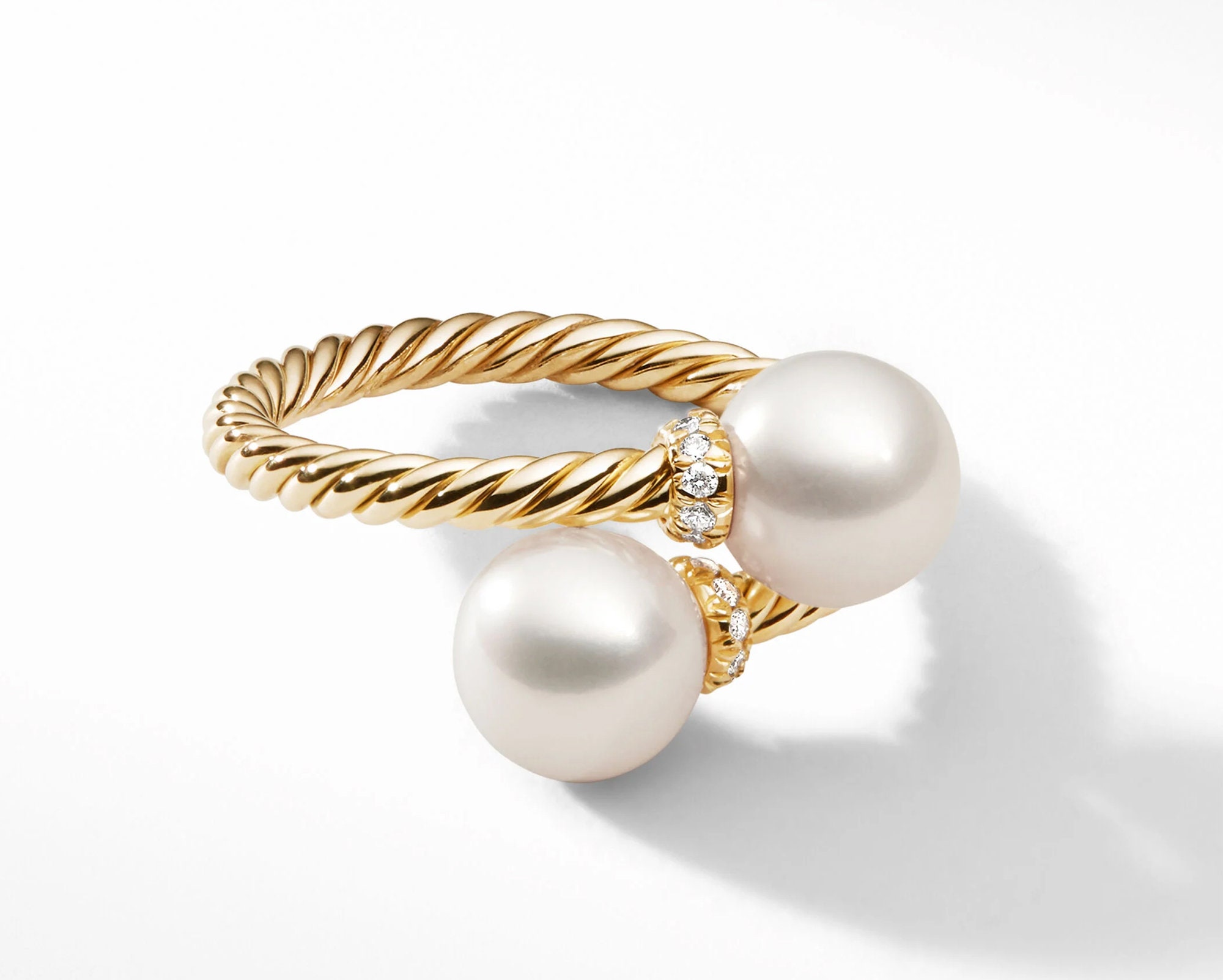 Lovely Solid Silver & 14K Solid Gold Natural Pearl Stones and Topaz ...