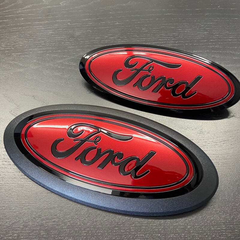 Painted Ford Emblem - Etsy