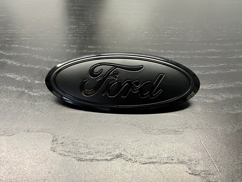 Ford Explorer Premium 2020-2021 Gloss Black/flat Rear Emblem Only ...