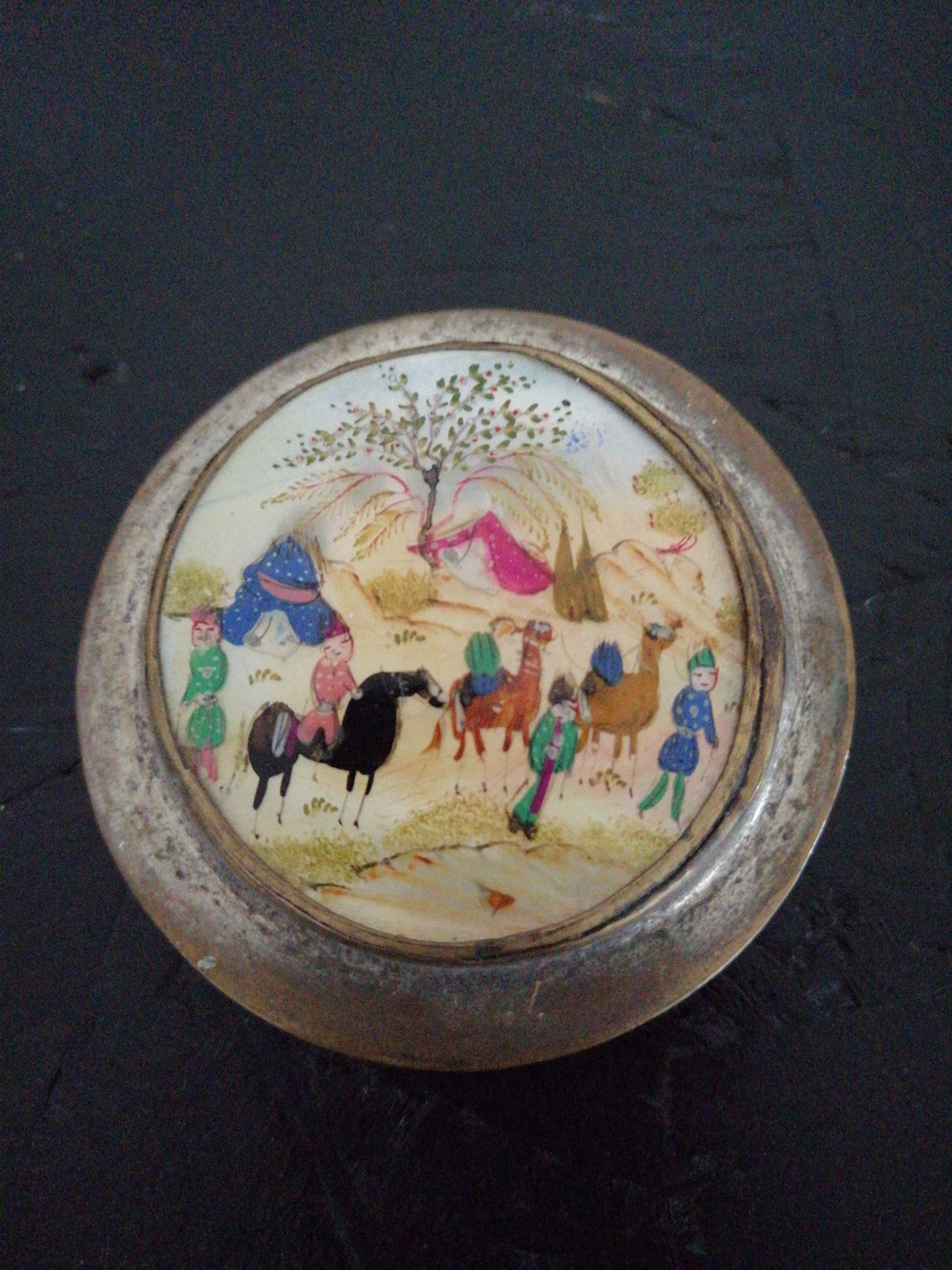 Antique Mongolian Art Box - Etsy