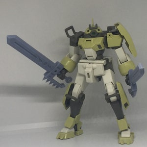 Mecha Infantry Demolition Sword (scale: 1/144) - Etsy