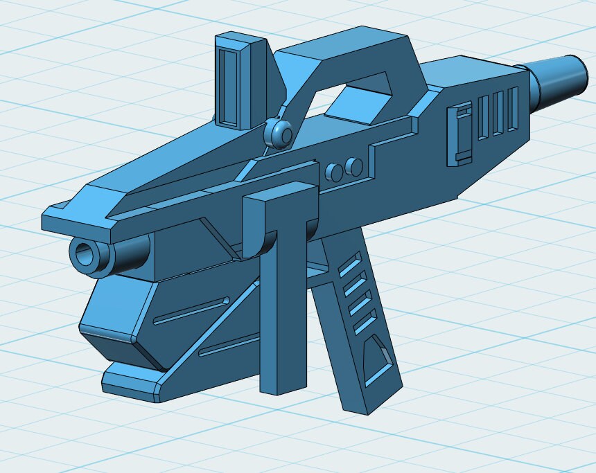 Hazel Beam Rifle scale: 1/144 or 1/100 - Etsy