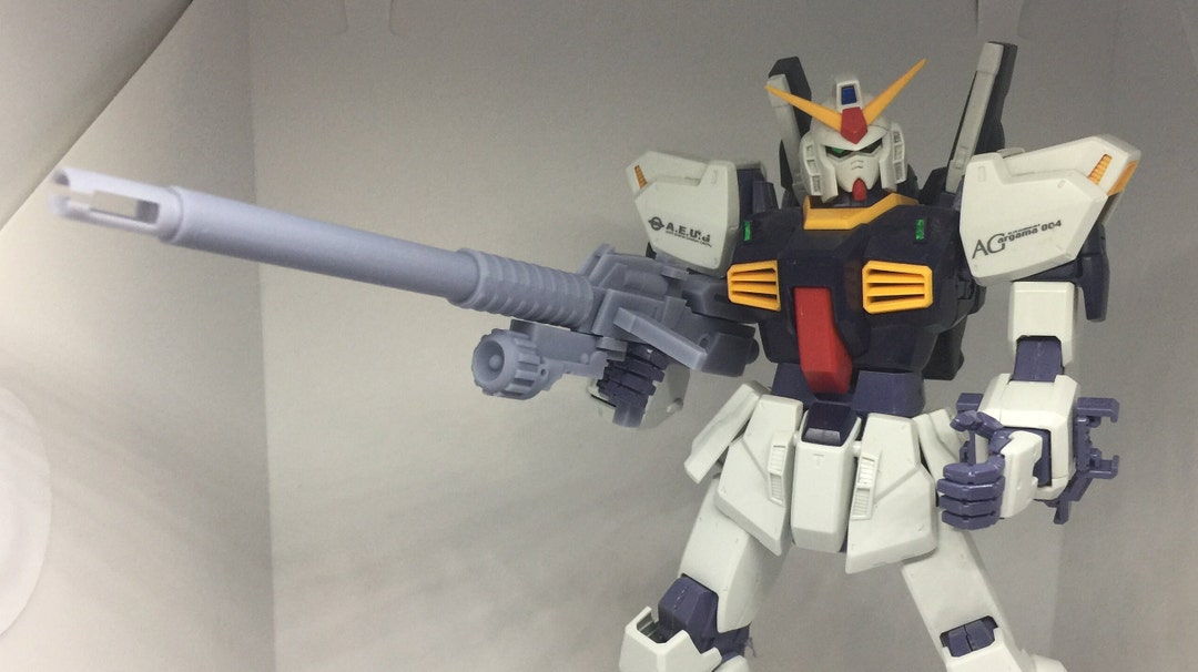GP01 Fb Long Barrel Beam Rifle Version 2.0 (scale: 1/144 or 1/100 ...