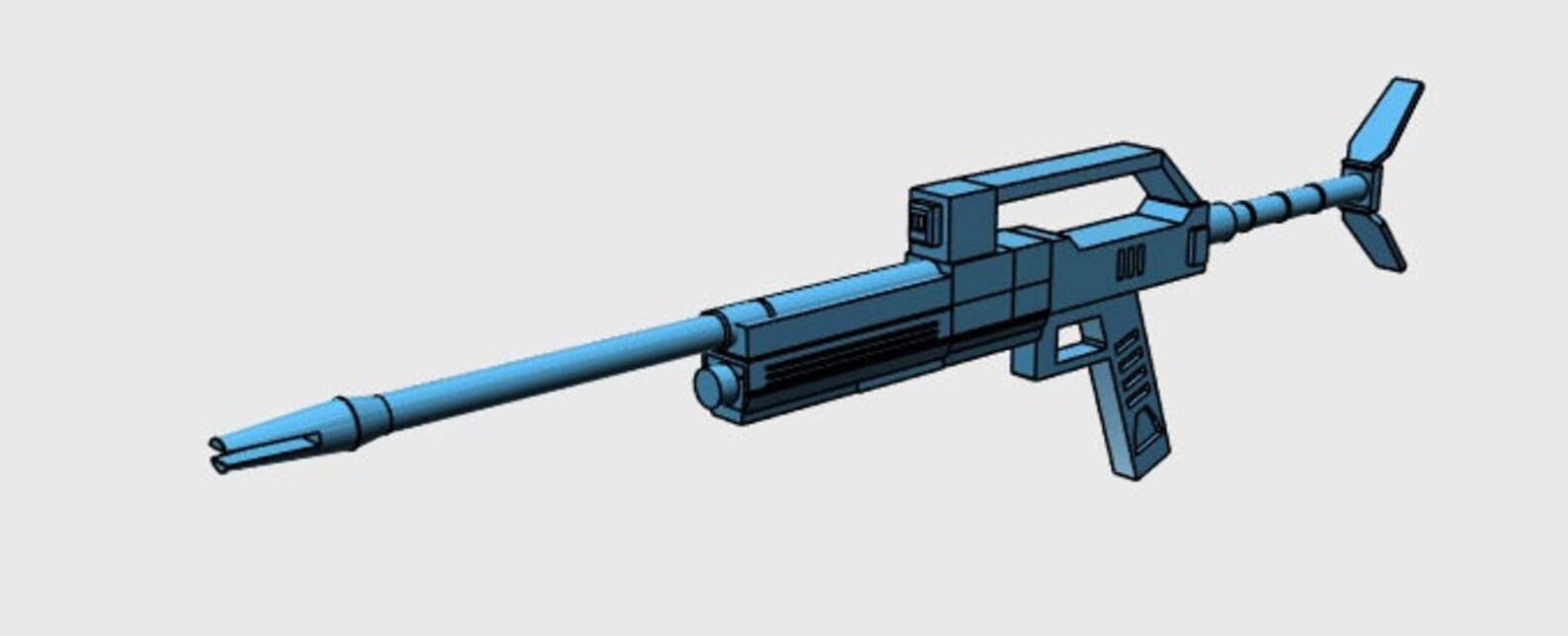 GM Beam Sniper Rifle BOWA BR-S-85-L3 (scale: 1/144 or 1/100) - Etsy