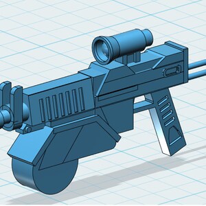 BOWA XBC-M-83D-2C Beam Carbine scale: 1/144 or 1/100 - Etsy