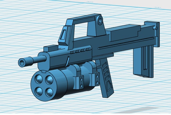 GM Kai Machine Gun With Super Napalm Equipment scale: 1/144 - Etsy