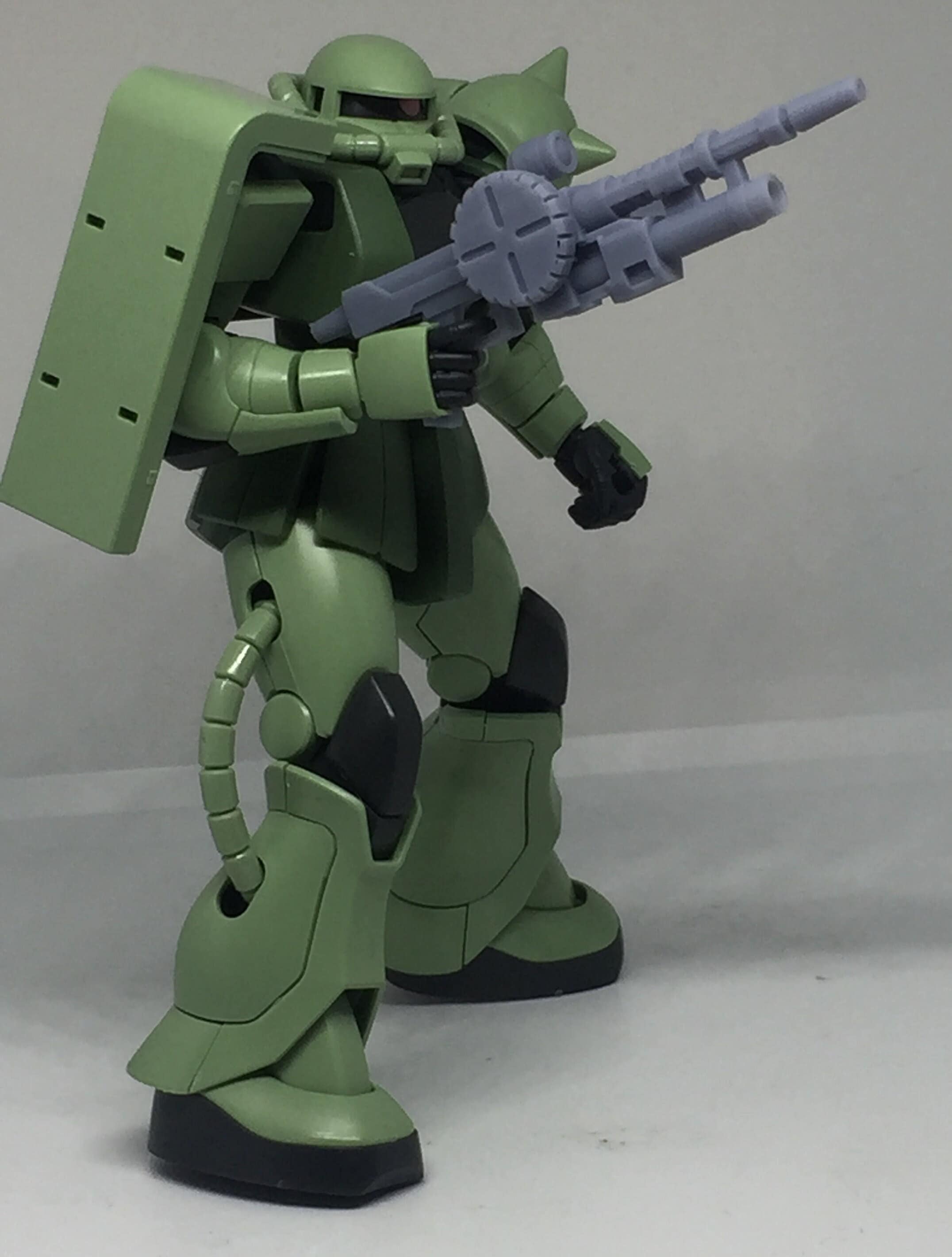 Zaku I Machine Gun With Grenade Launcher (scale: 1/144 or 1/100) - Etsy